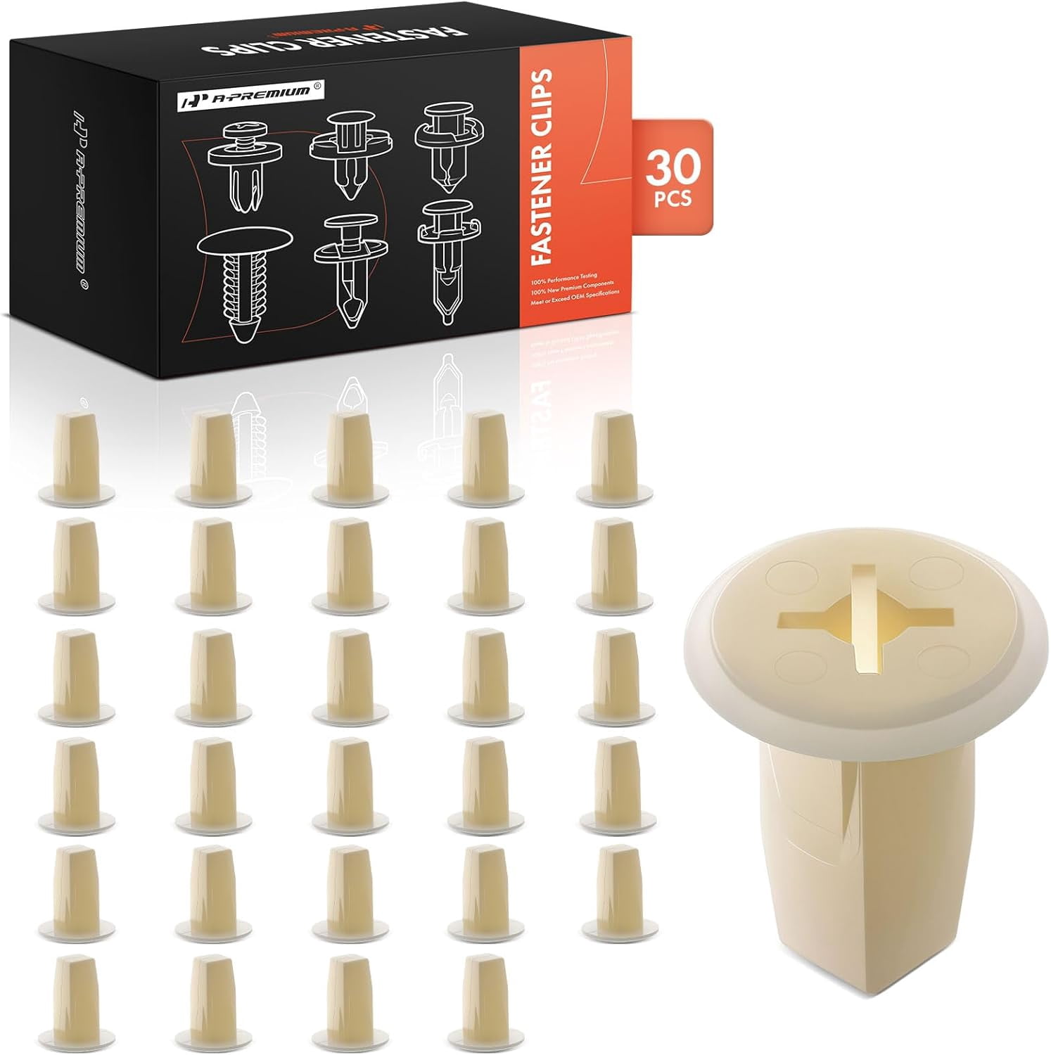 A-Premium 30 PCS Floor Mat Clip Retainers Compatible with Toyota and ...