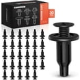 A-Premium 30 PCS Front & Rear Bumper Retainer Clip Screw-Type ...