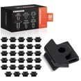 A-Premium 30 PCS Splash Shield Car Retainer Fastener Push Pin Clips ...