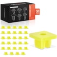 A-Premium 30-Pack Trim Panel Car Retainer Fastener Push Pin Clips ...