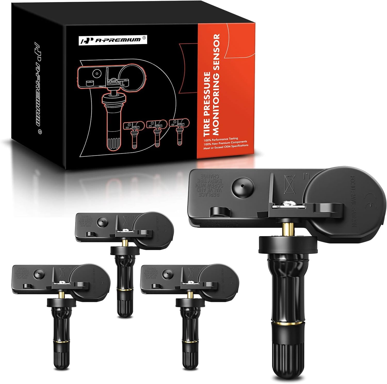 A-Premium 315MHz Tire Pressure Monitoring System Sensor TPMS Compatible ...