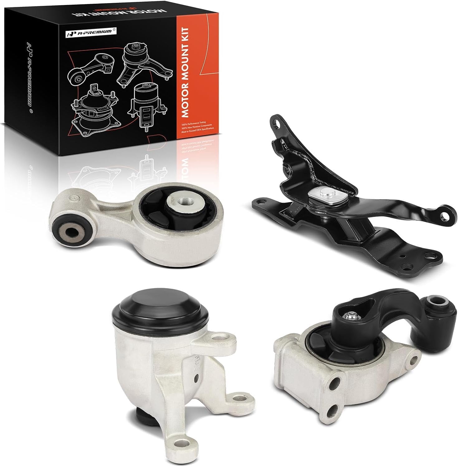 A-Premium 4PCS Engine Motor Mount and Transmission Mount and Torque ...