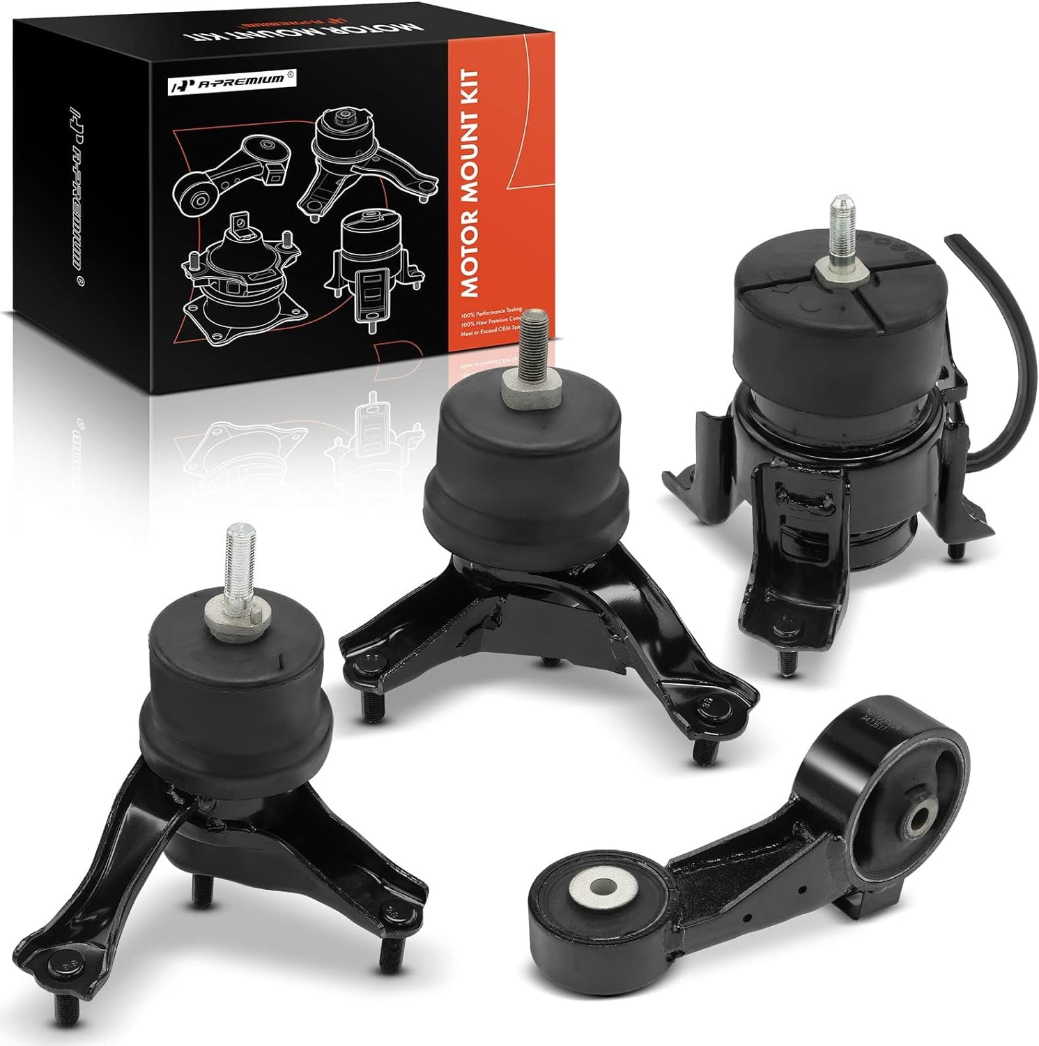 A-Premium 4PCS Engine Motor Mount and Transmission Mount and Torque ...