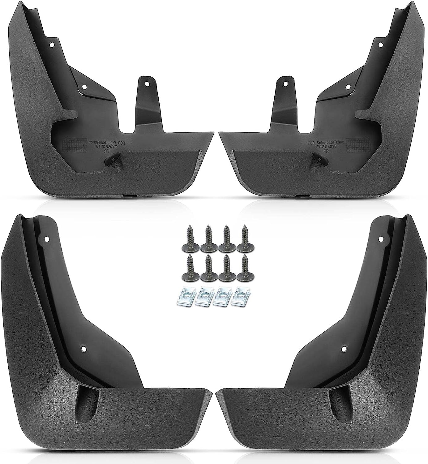 A-Premium 4Pcs Mud Flaps Splash Guards Mudguards Compatible with ...