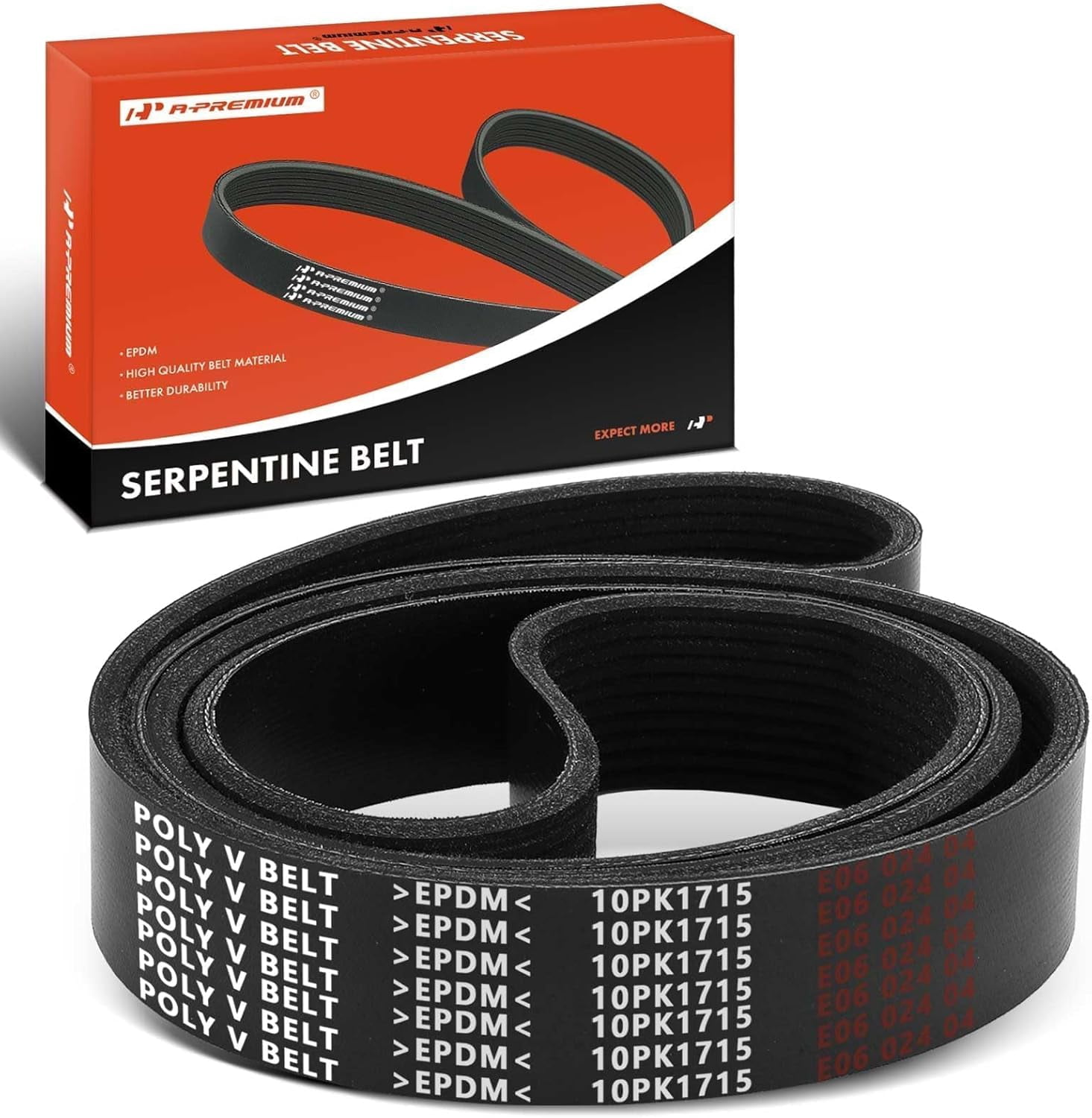 A-Premium 67.49 In Heavy-Duty Serpentine Belt Compatible with Blue Bird ...