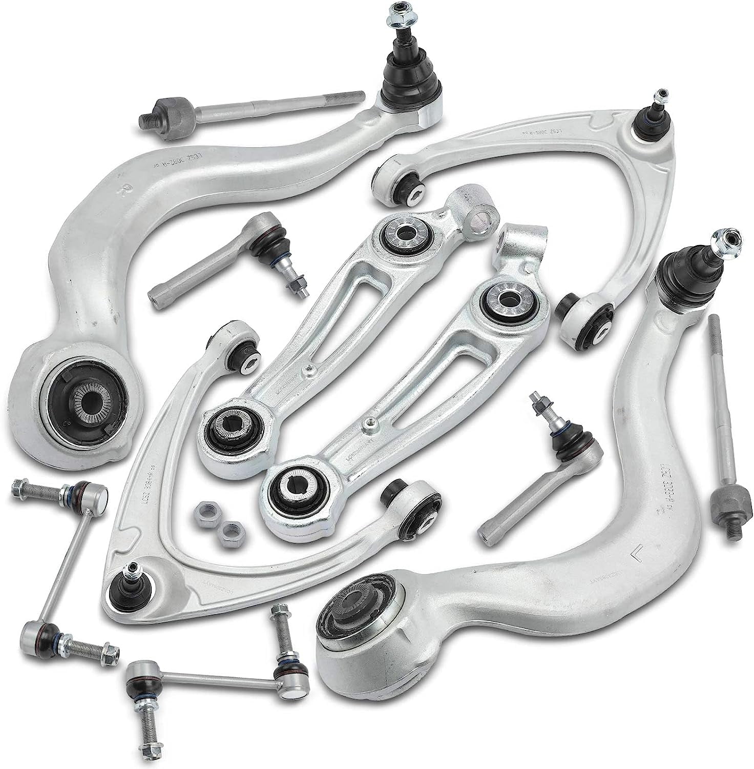 A-Premium 6Pcs Front Suspension Kit, Upper Lower Control Arm Sway Bar ...