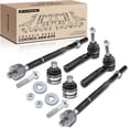 A-Premium 6Pcs Inner Outer Tie Rod End Front Lower Ball Joint ...