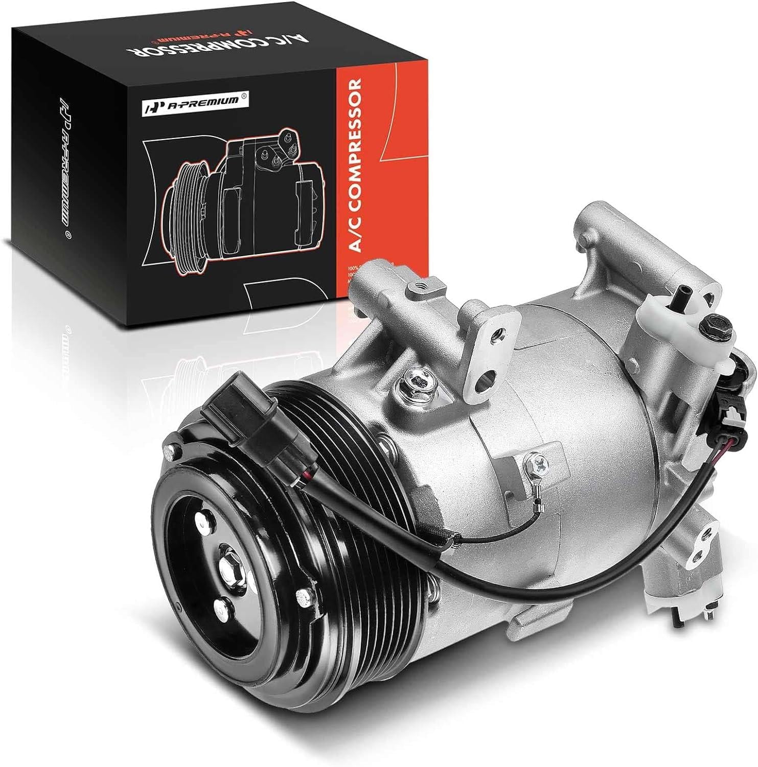 A-Premium A/C AC Compressor with Clutch Compatible with Honda Civic ...