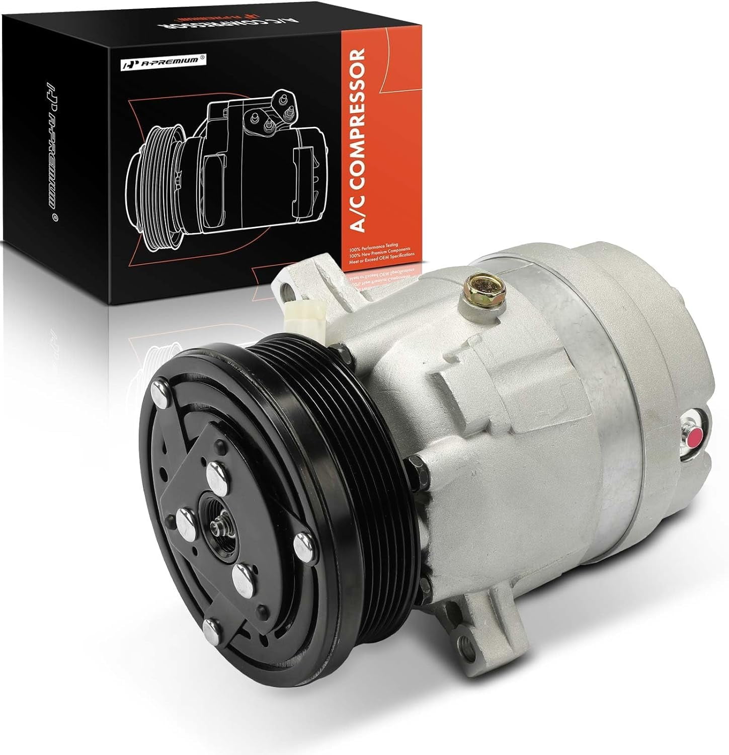 A-Premium A/C Compressor with Clutch Compatible with Jeep Cherokee ...