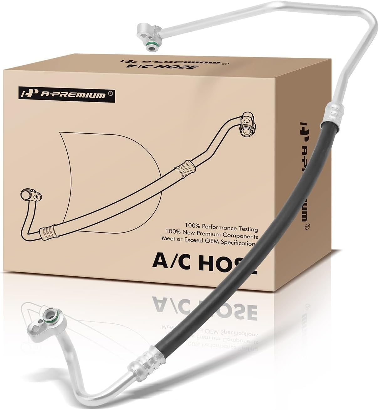 A-Premium A/C Discharge Line Hose Assembly Compatible with Cadillac CTS ...