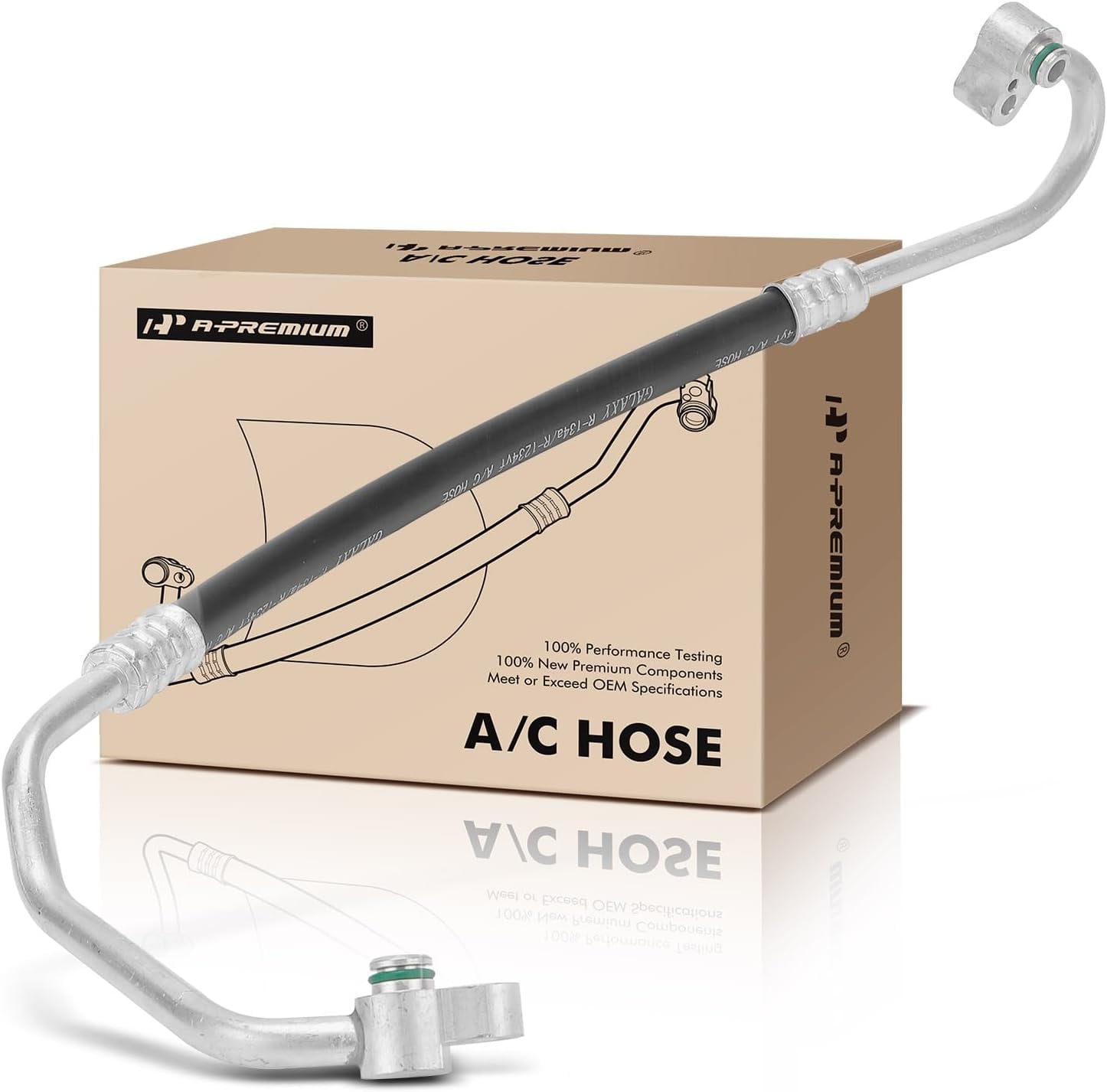 A-Premium A/C Discharge Line Hose Assembly Compatible with Toyota ...