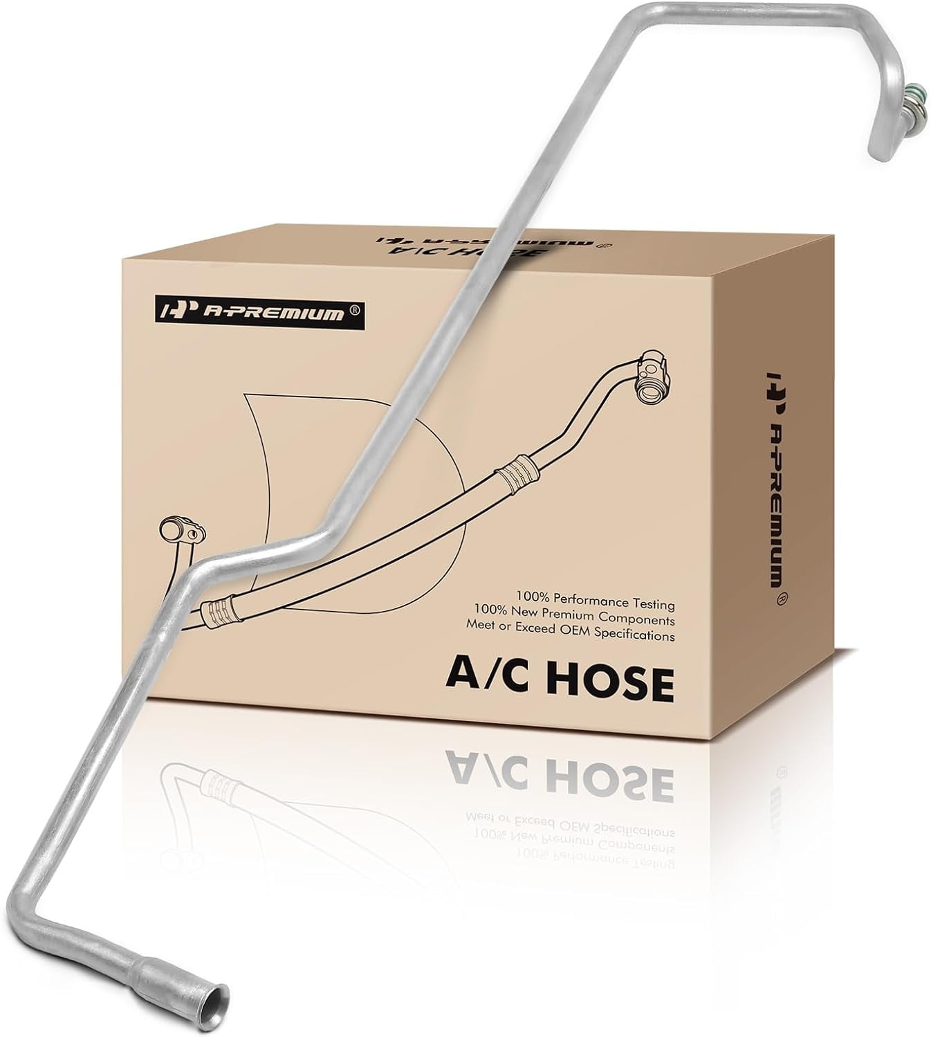 A-Premium A/C Liquid Line Hose Assembly with Orifice Tube Compatible ...