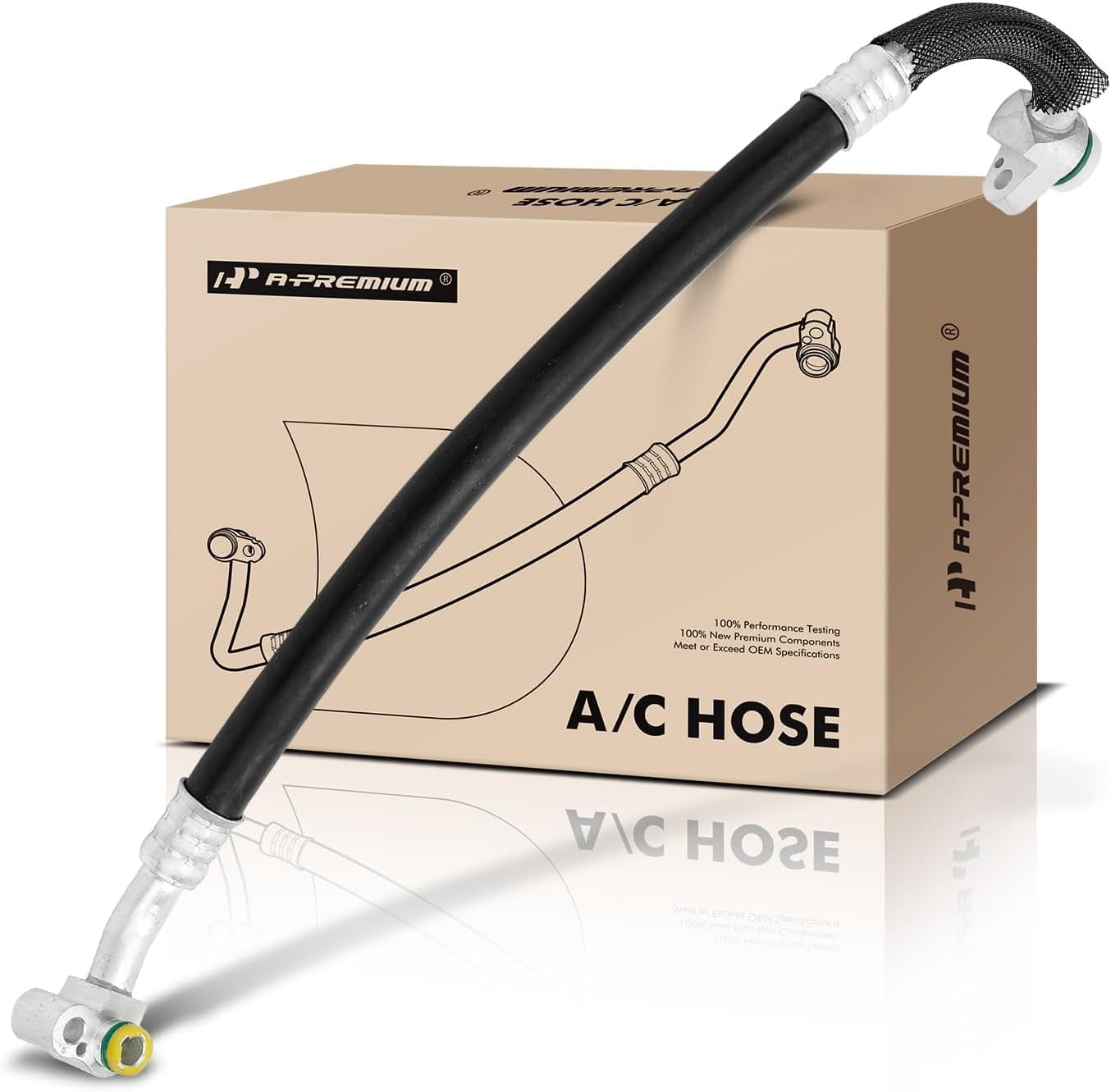 A-Premium A/C Suction Hose Assembly Compatible with BMW F15 Series X5 ...