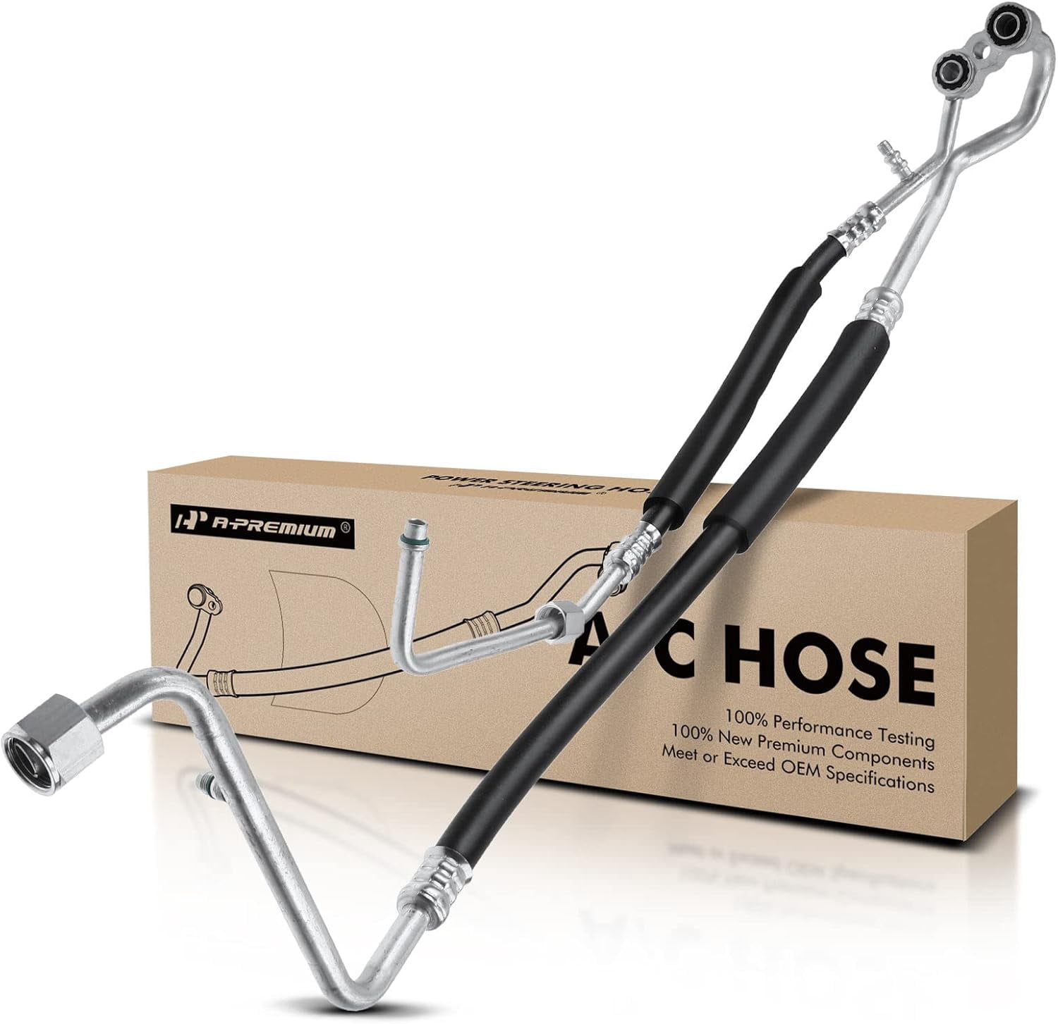A-Premium A/C Suction Hose & Discharge Line Hose Assembly Compatible ...
