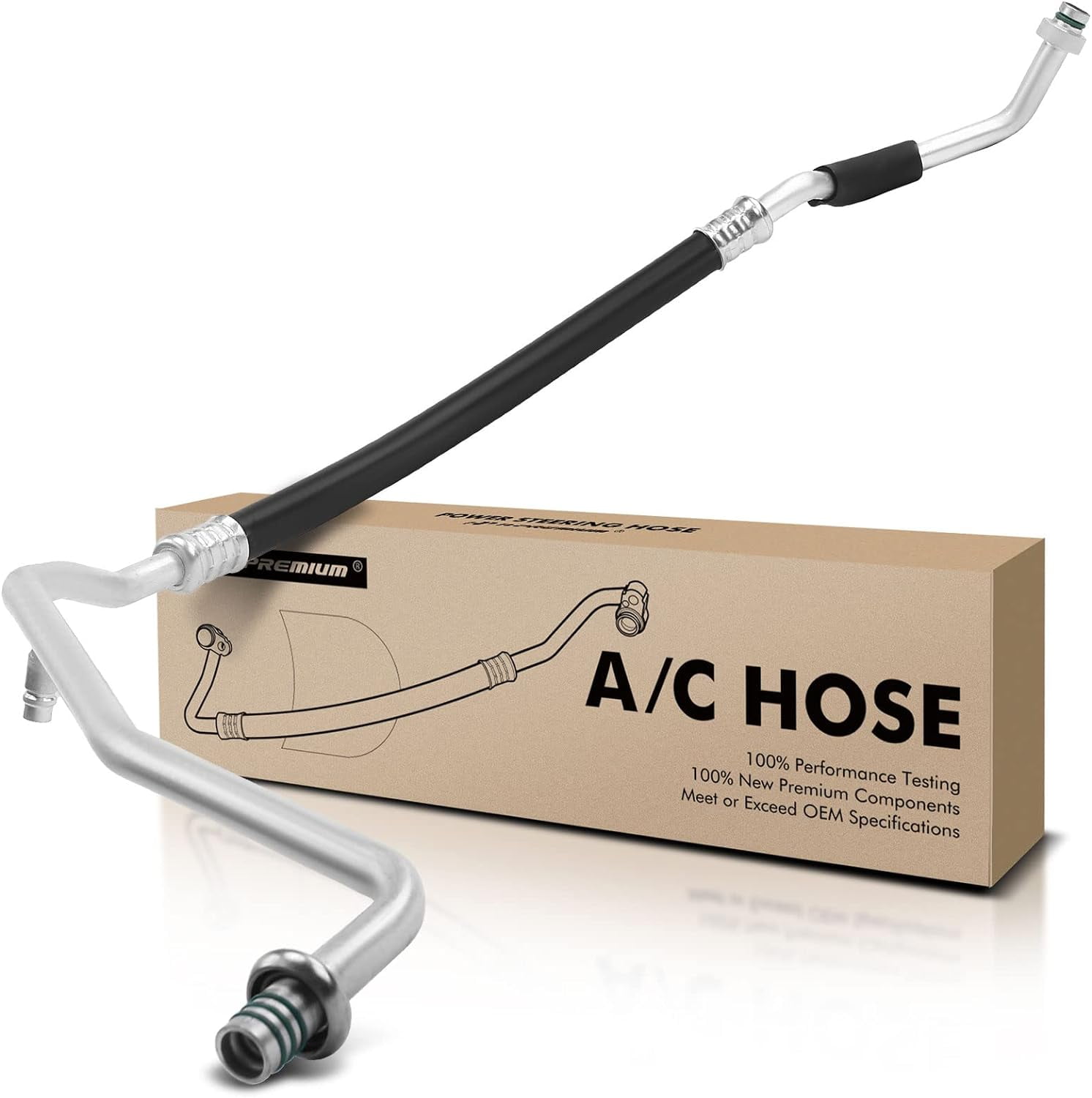A-Premium A/C Suction Line Hose Assembly Compatible with Mazda 3 2010 ...