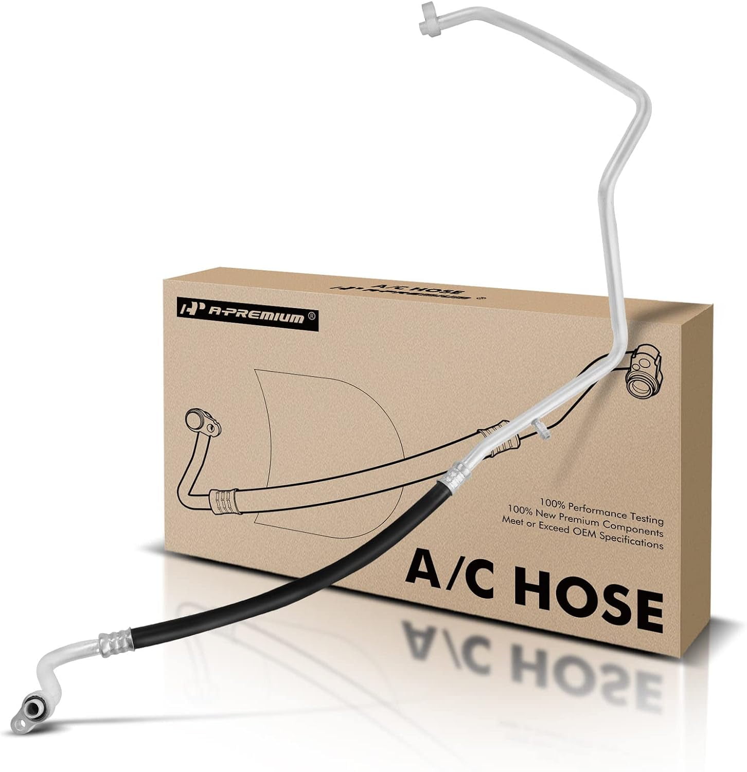 A-Premium A/C Suction Line Hose Assembly Compatible with Ram 1500 2014 ...