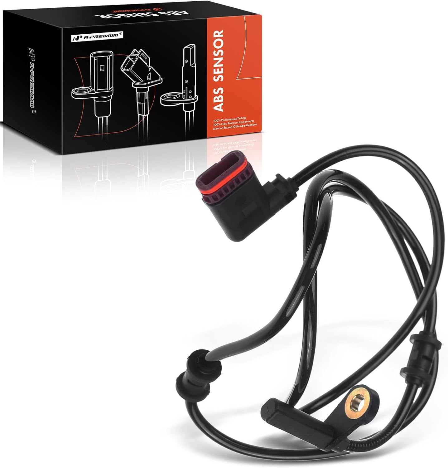 A-Premium ABS Speed Sensor Compatible with Mercedes-Benz W203 C200 C230 ...