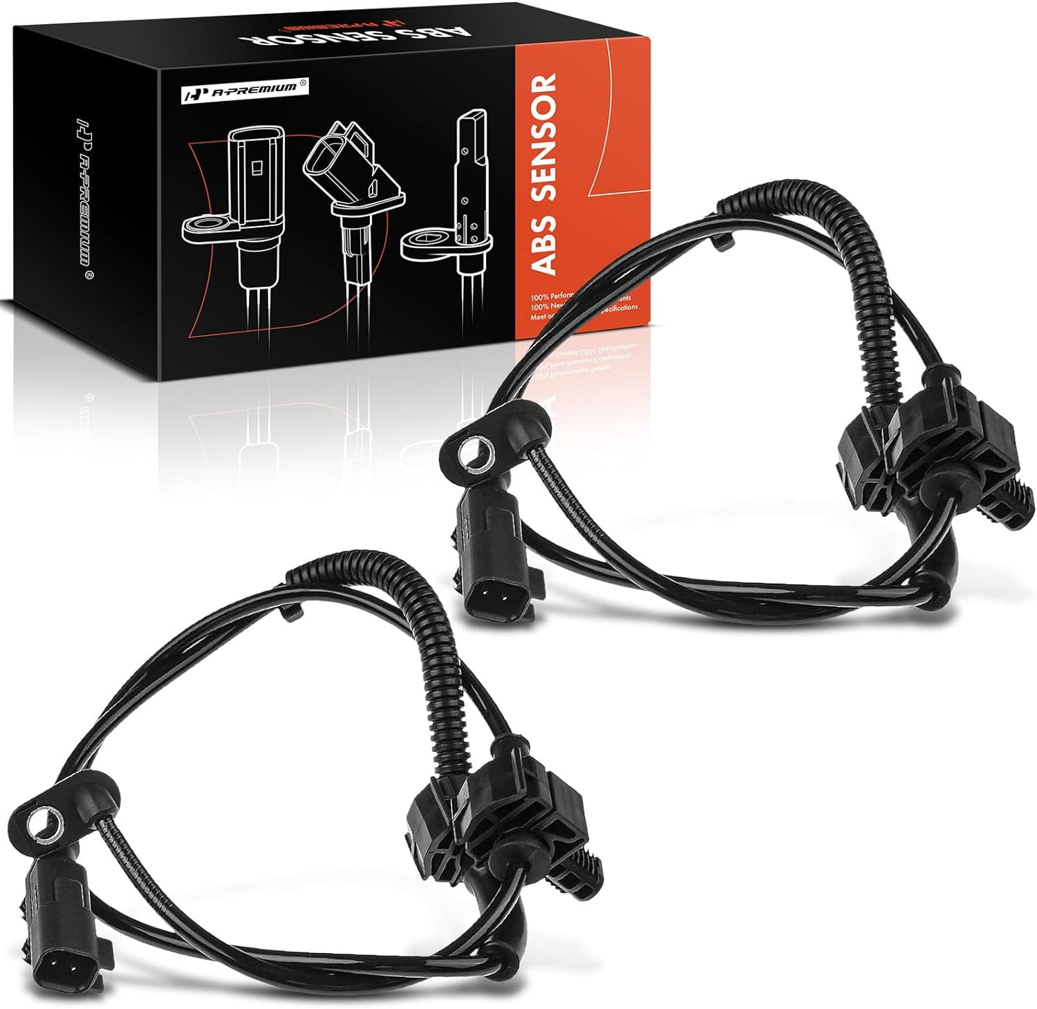 A-Premium ABS Wheel Speed Sensor Compatible with Chevrolet & GMC Models ...