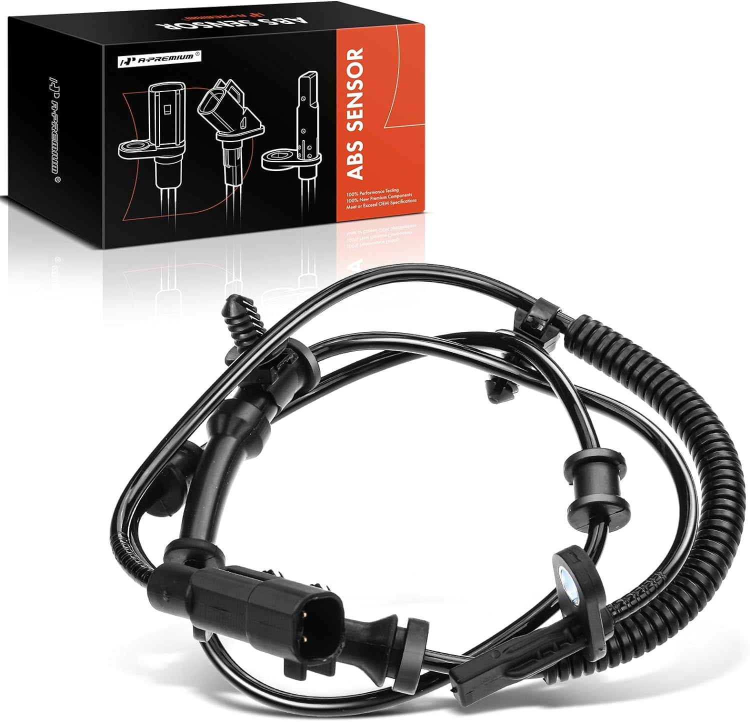 A-Premium ABS Wheel Speed Sensor Compatible with Dodge & Jeep Models ...