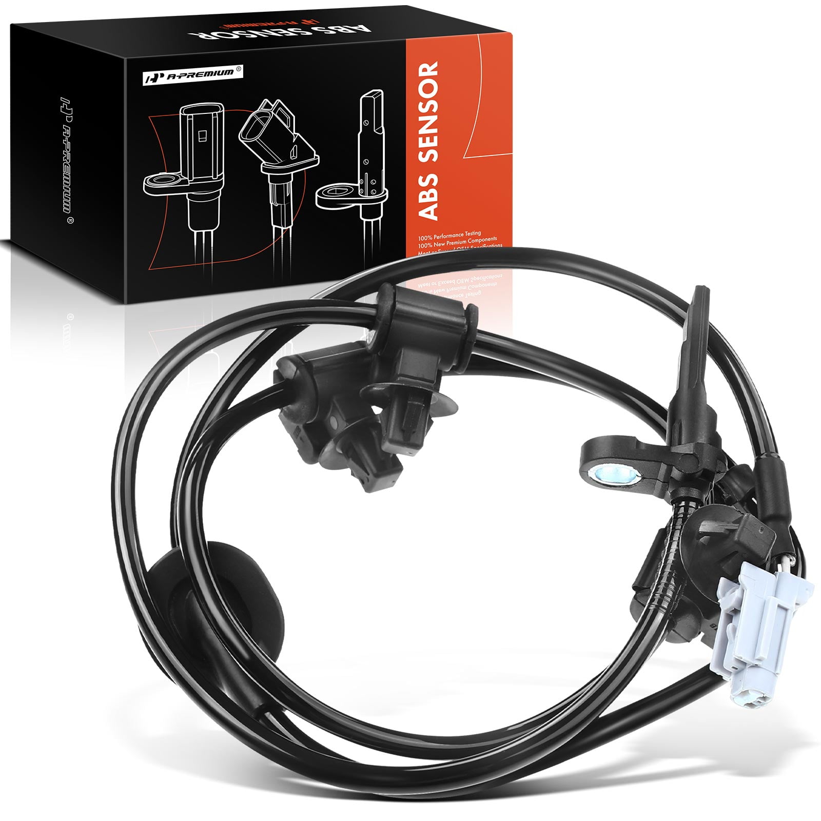 A-Premium ABS Wheel Speed Sensor Compatible with Subaru Forester 2012-2018 Crosstrek 2016-2017 ...