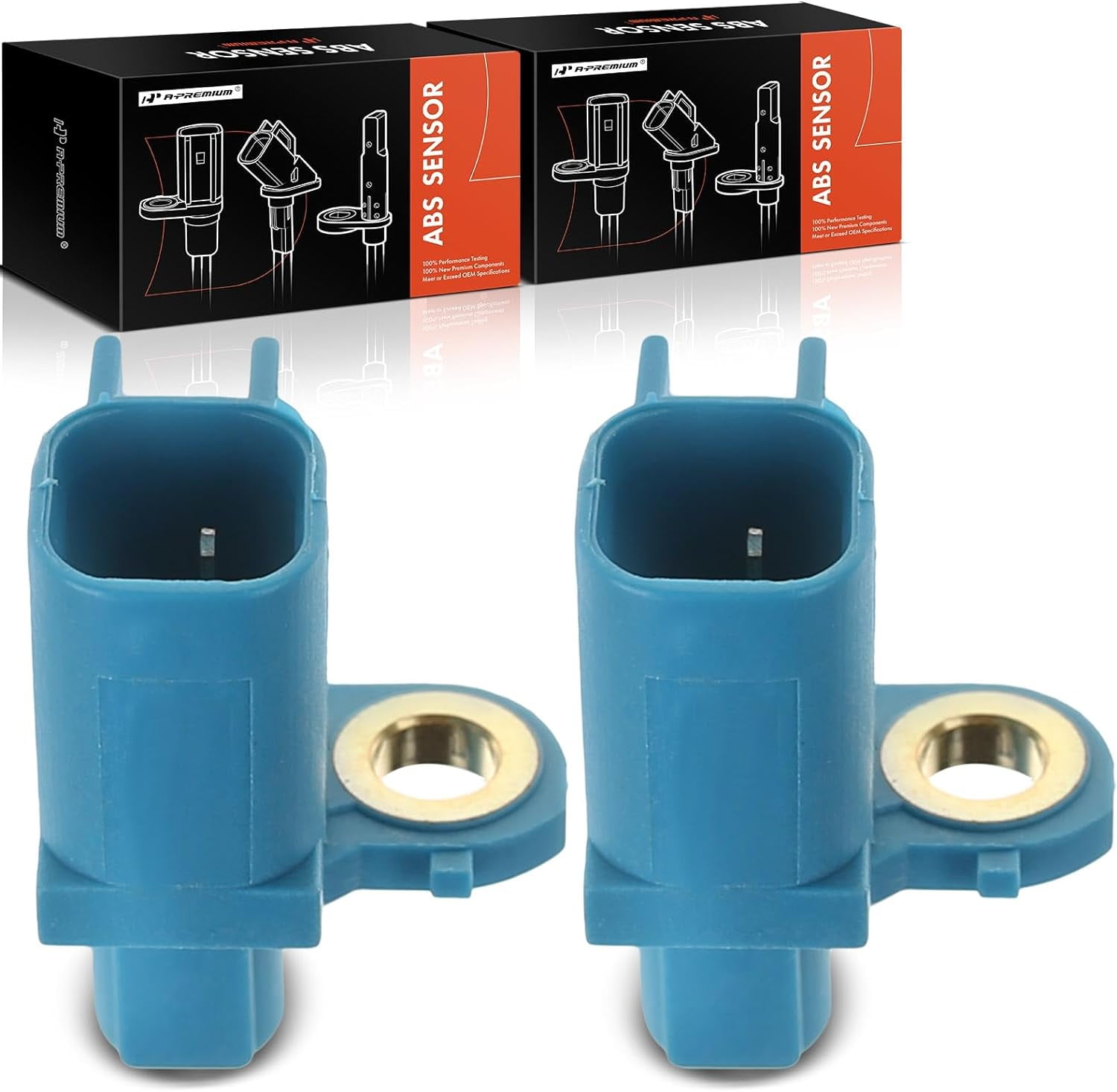 A-Premium ABS Wheel Speed Sensor Compatible with Volvo Models - S60 ...