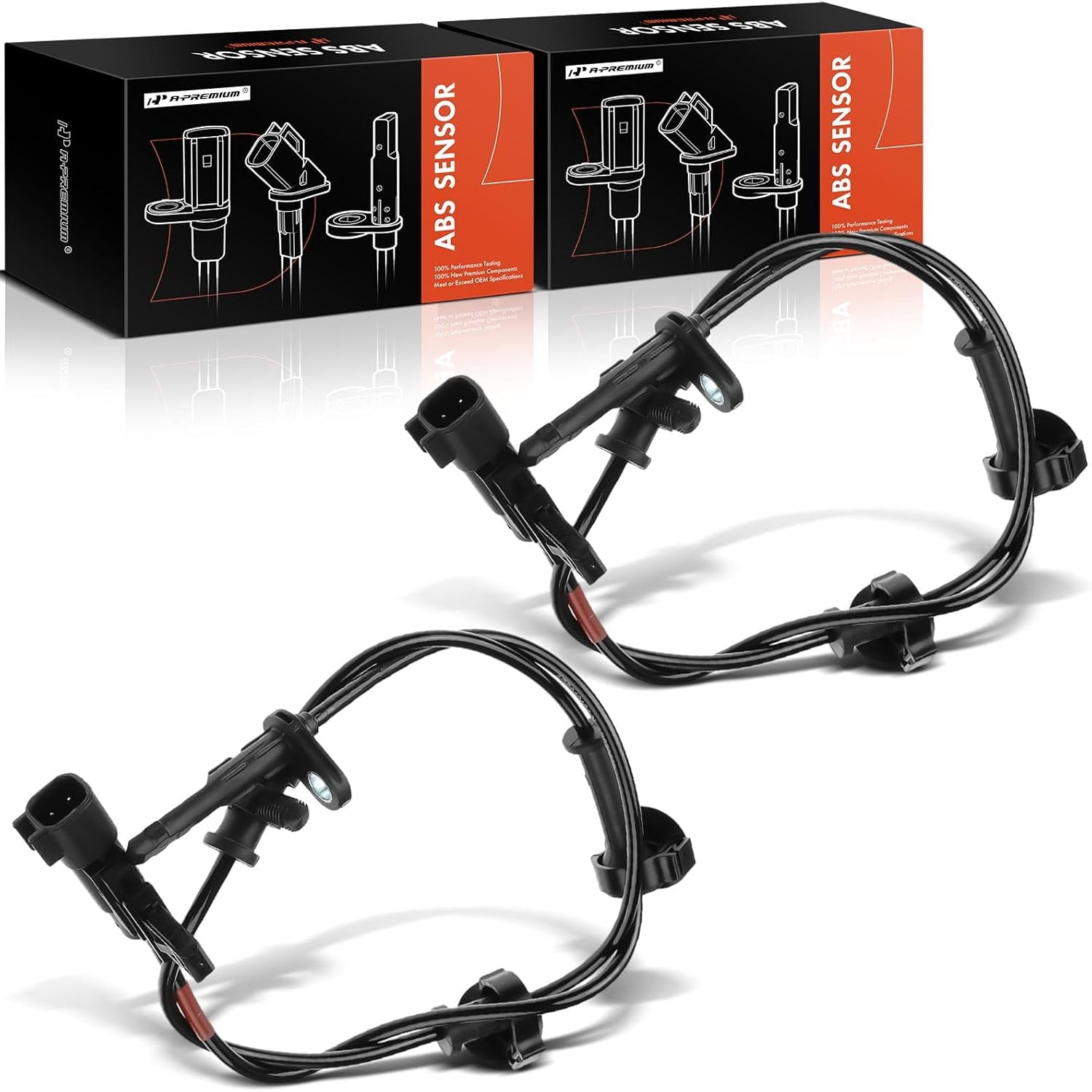 A-Premium ABS Wheel Speed Sensor Compatible with Cadillac Models - ATS ...