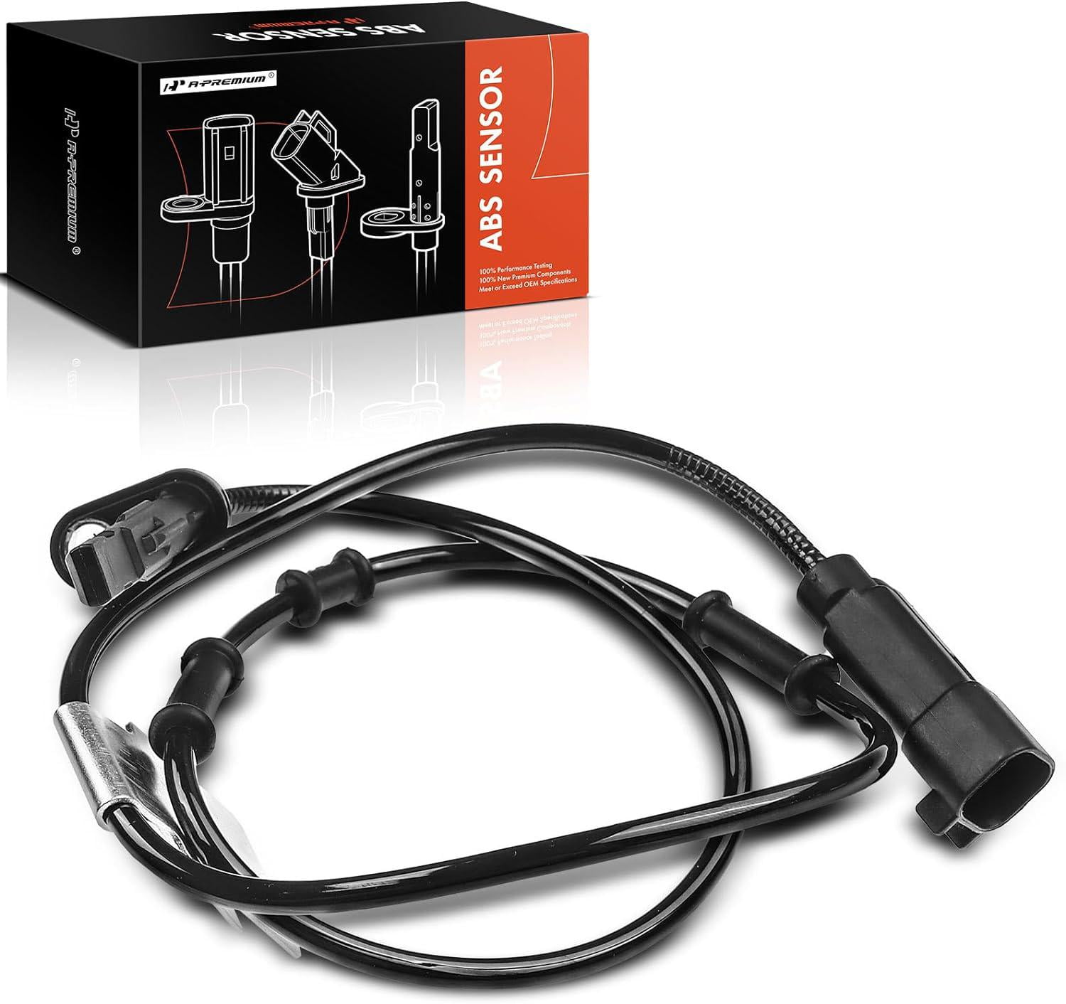 A-Premium ABS Wheel Speed Sensor Compatible with Chevrolet Equinox GMC ...