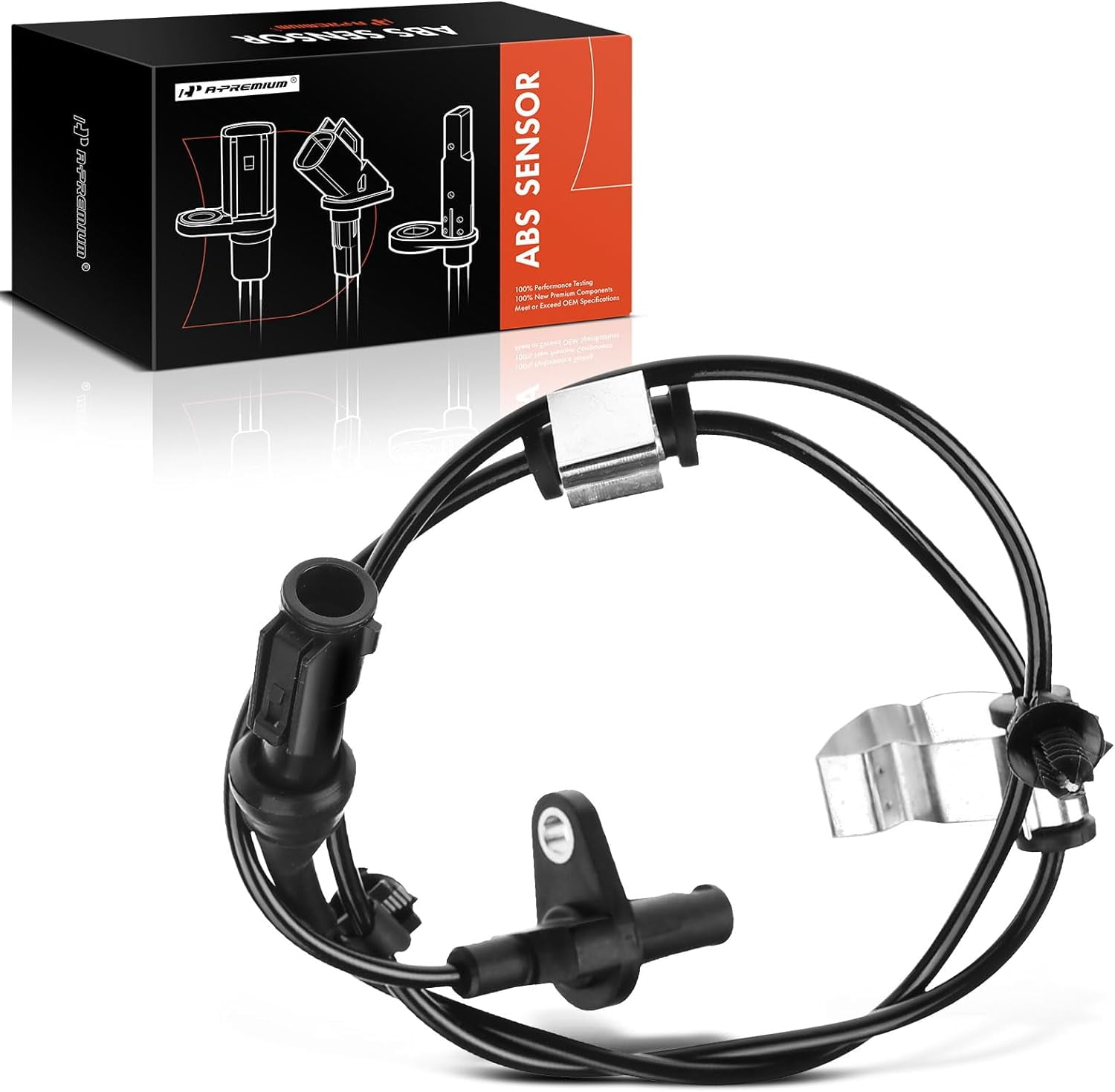 A-Premium ABS Wheel Speed Sensor Compatible with Ford Edge Lincoln MKX ...