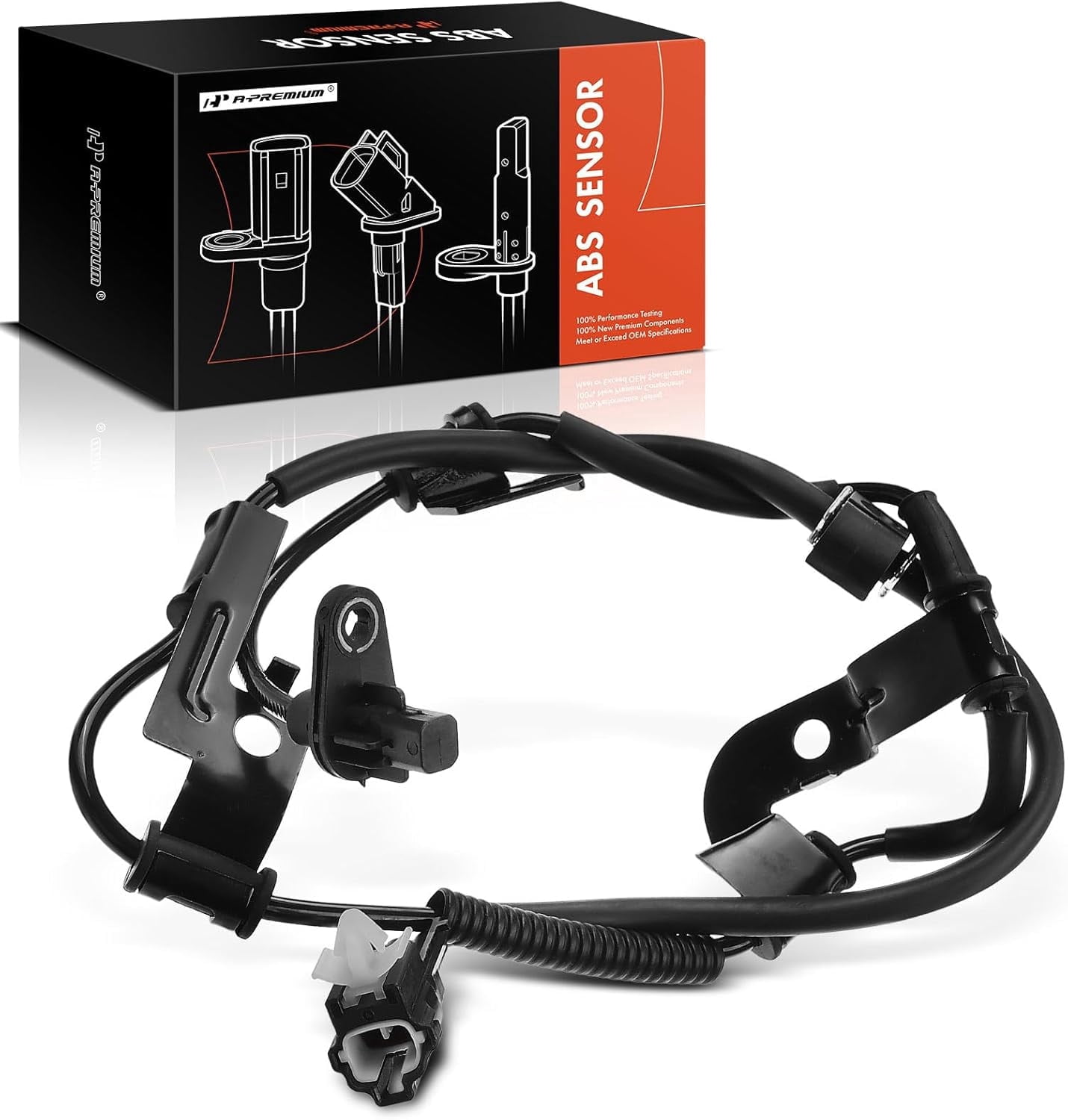 A-Premium ABS Wheel Speed Sensor Compatible with Hyundai Sonata 2005 ...
