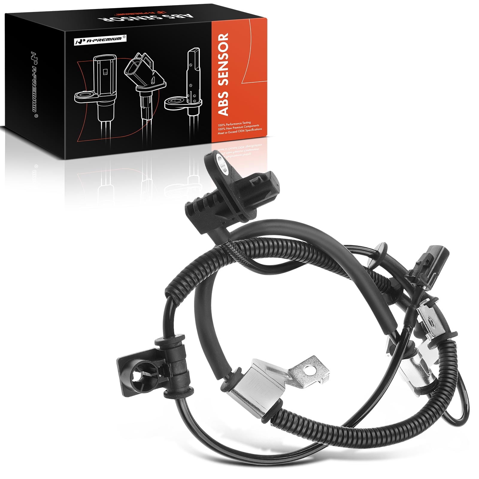 A-Premium ABS Wheel Speed Sensor Compatible with Kia Soul 2010-2013 ...