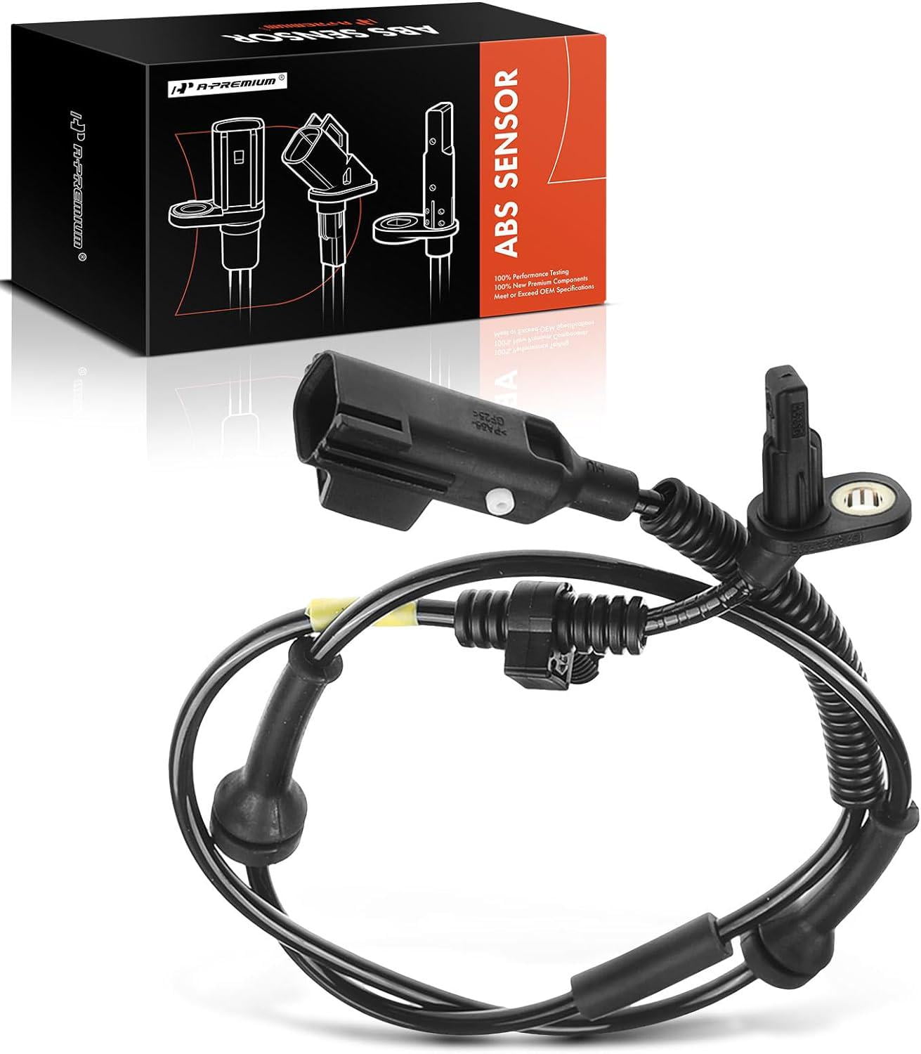 A-Premium ABS Wheel Speed Sensor Compatible with Land Rover Range Rover ...