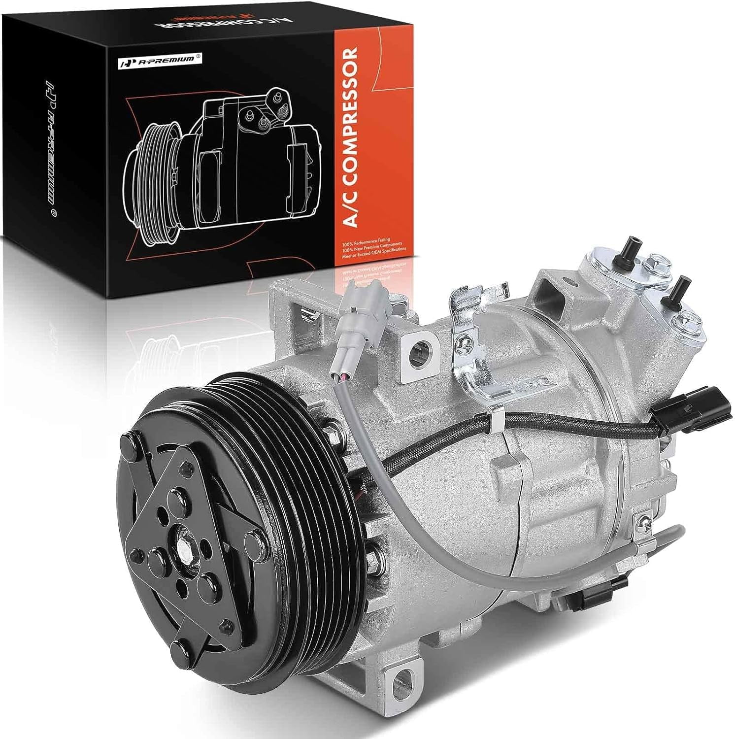 A-Premium AC Compressor with Clutch Compatible with Nissan Sentra 2013 ...