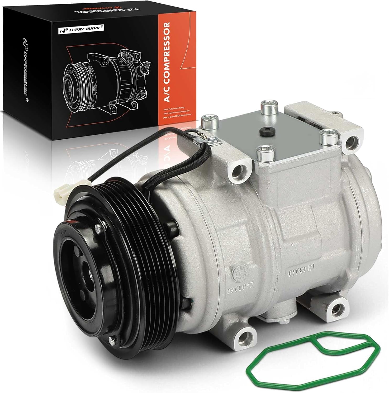 A-Premium AC Compressor with Clutch Compatible with Toyota Sienna 1998 ...