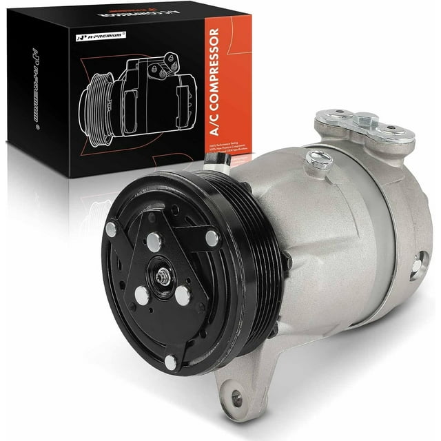 A-Premium Air Conditioner AC Compressor with Clutch Compatible with ...