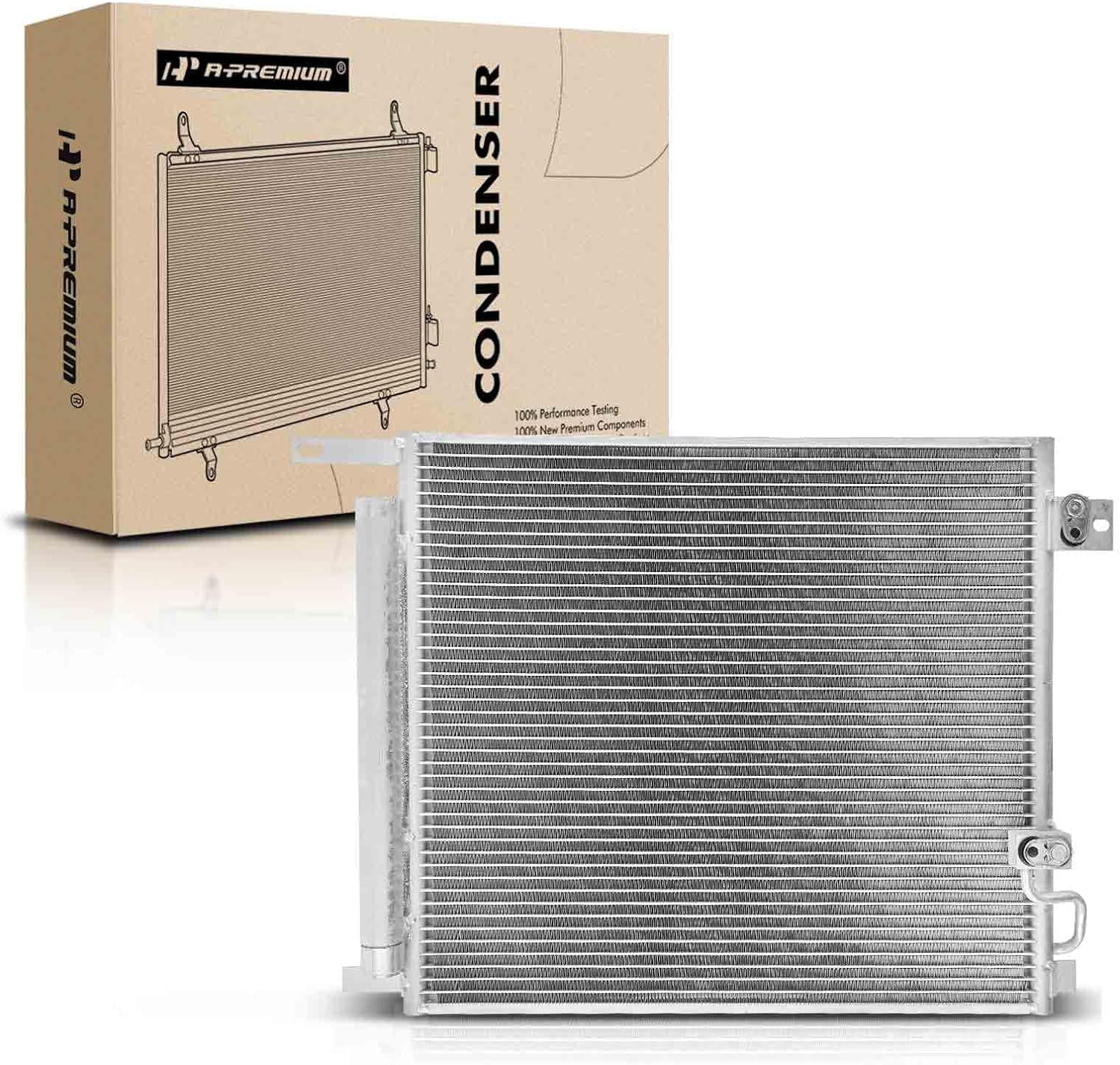 A-Premium Air Conditioning A/C Condenser Compatible with Chevrolet, GMC ...