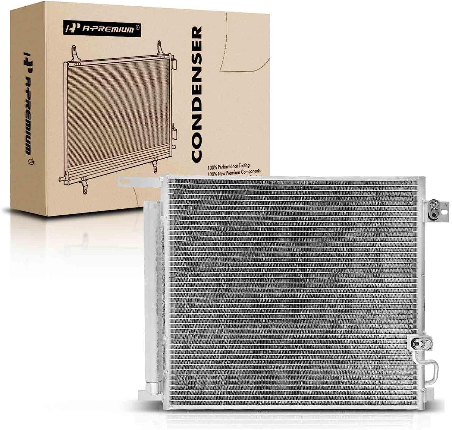A-Premium Air Conditioning A/C Condenser Compatible with Chevrolet, GMC ...