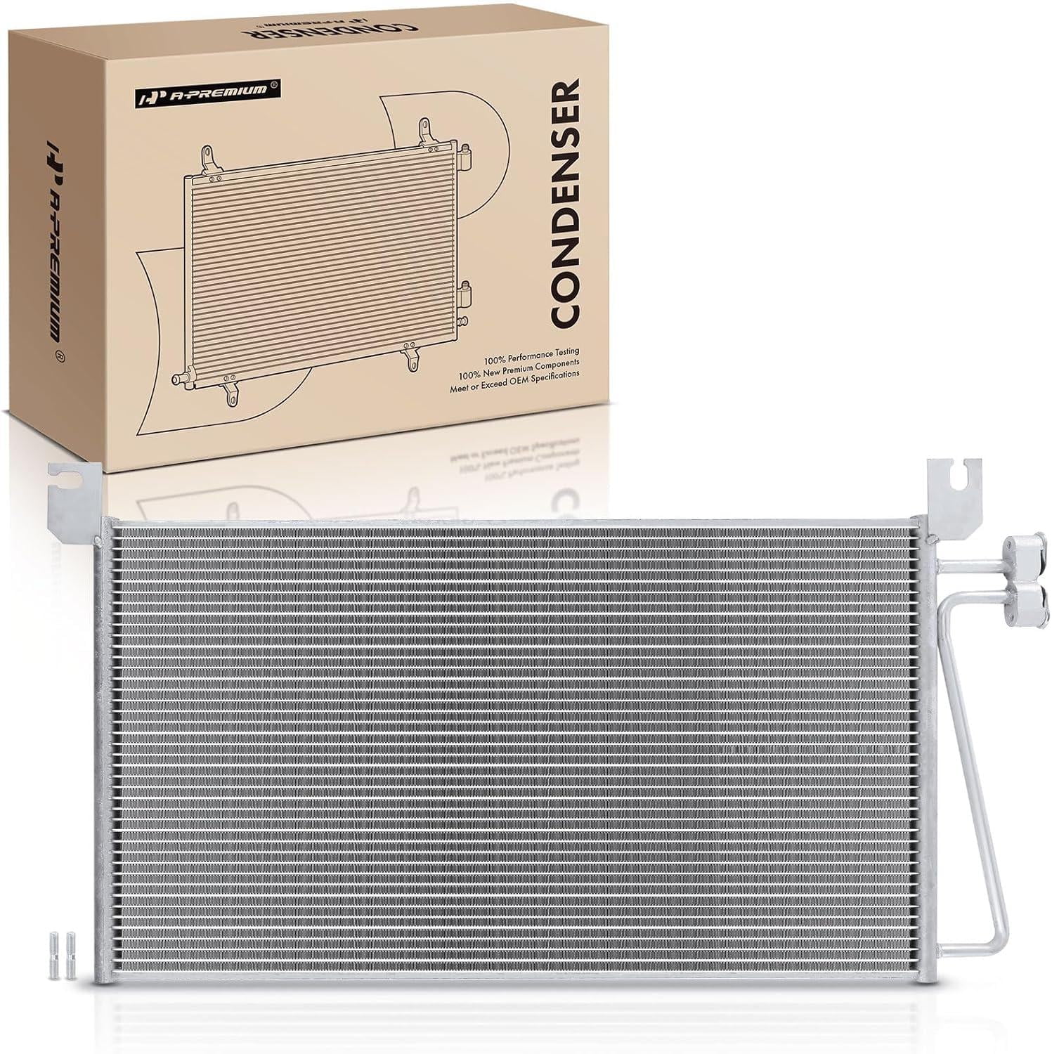 A-Premium Air Conditioning A/C Condenser Compatible with Chevrolet, GMC ...