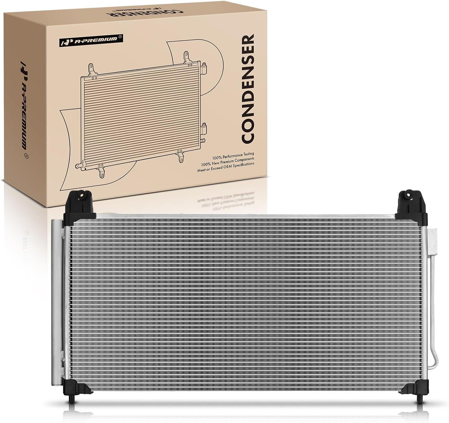 A-Premium Air Conditioning A/C Condenser Compatible with Chevrolet, GMC ...
