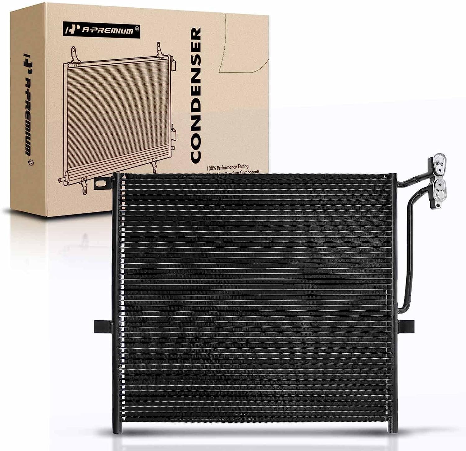 A-Premium Air Conditioning A/C Condenser Compatible with BMW E83 X3 ...