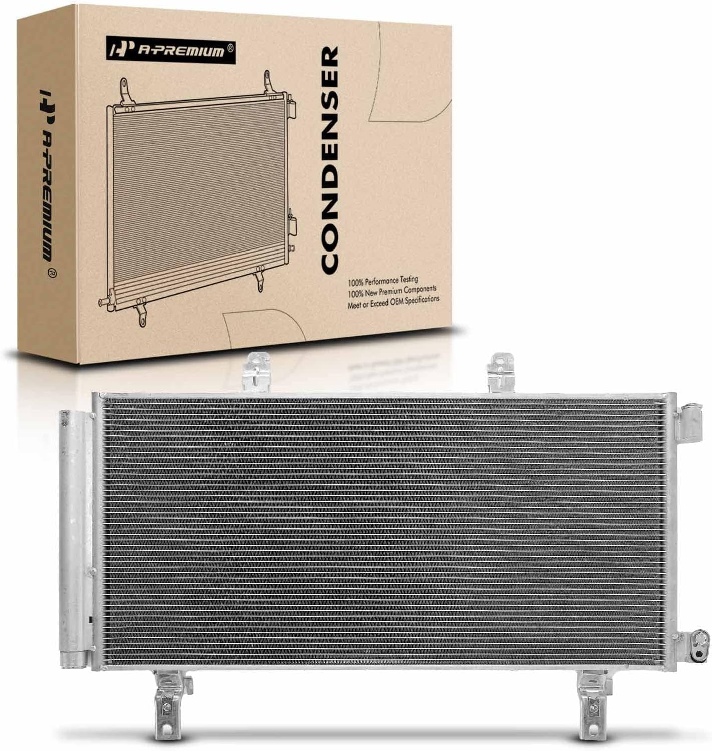 A-Premium Air Conditioning A/C Condenser Compatible with Chevrolet ...