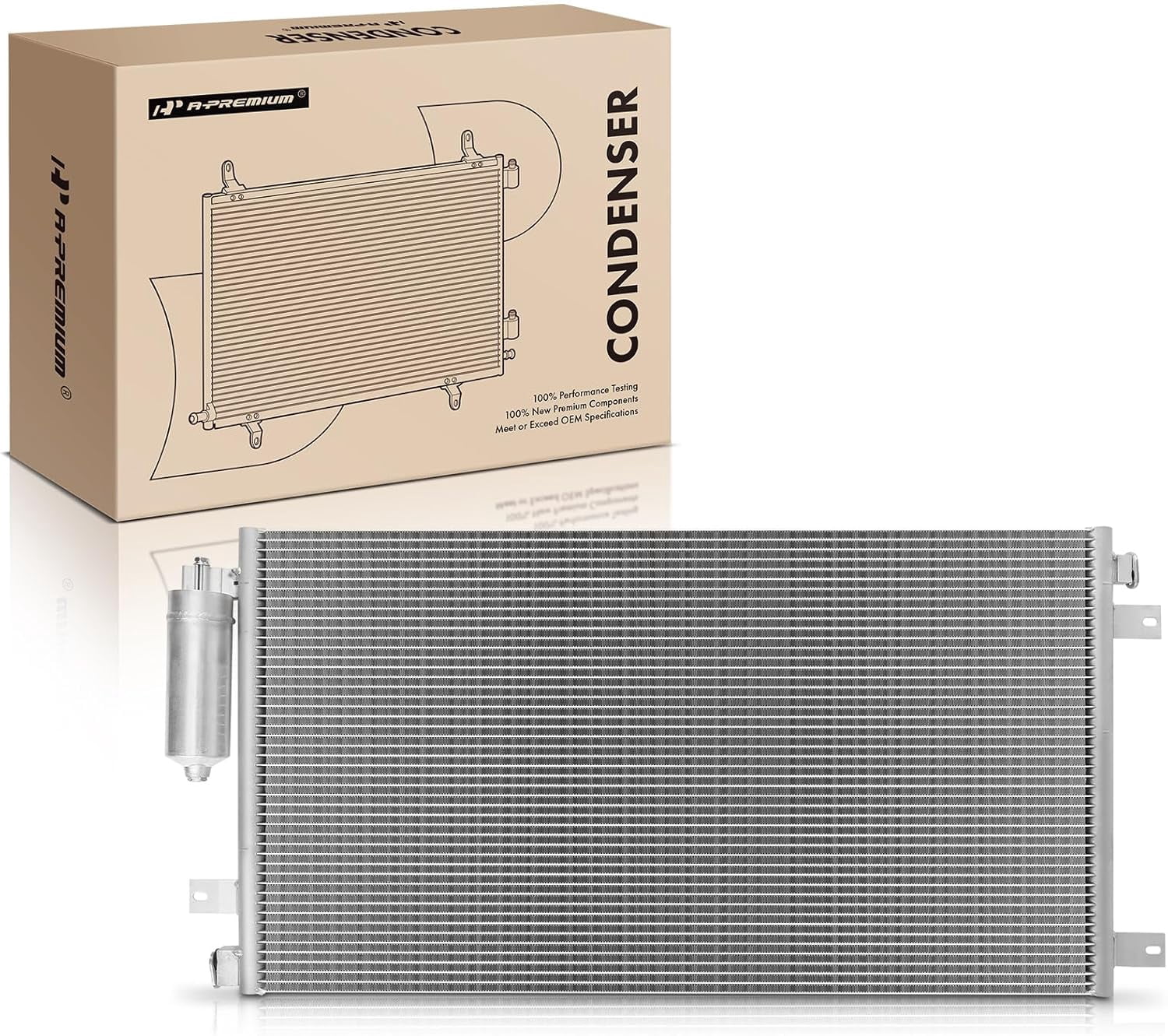 A-Premium Air Conditioning A/C Condenser Compatible with Chevrolet ...