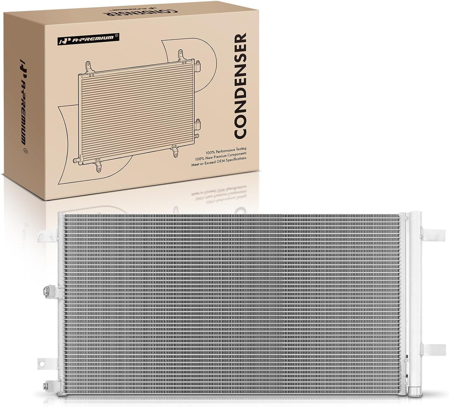 A-Premium Air Conditioning A/C Condenser Compatible with Ford F-150 ...