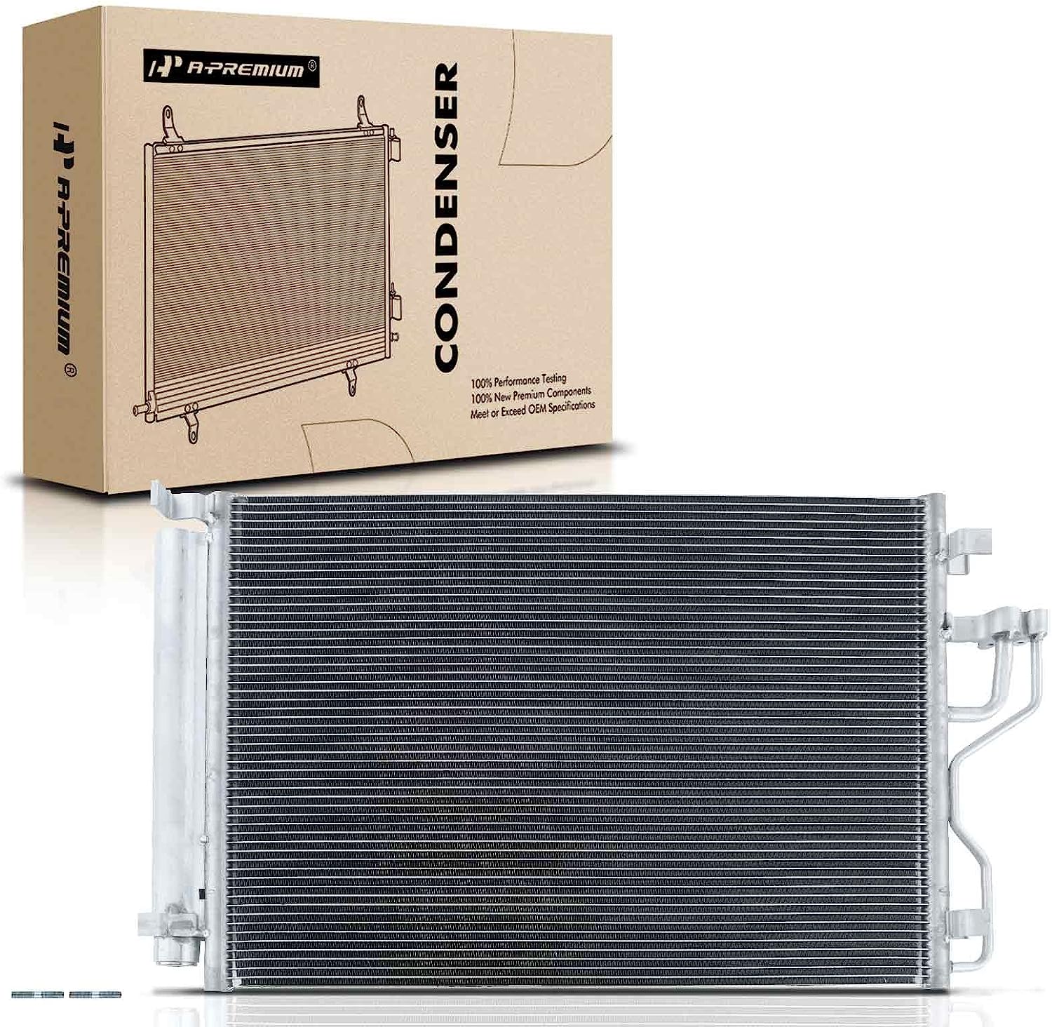 A-Premium Air Conditioning A/C Condenser Compatible with Kia Sportage ...