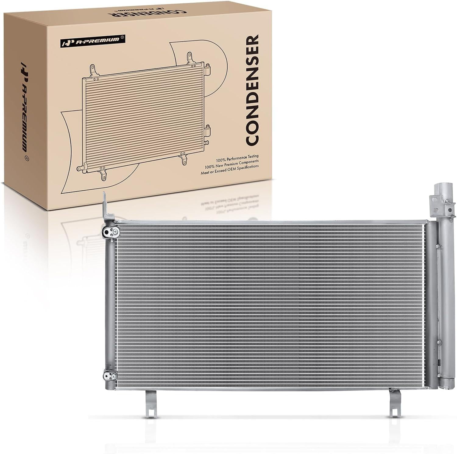 A-Premium Air Conditioning A C Condenser Compatible with Lexus RX450h ...