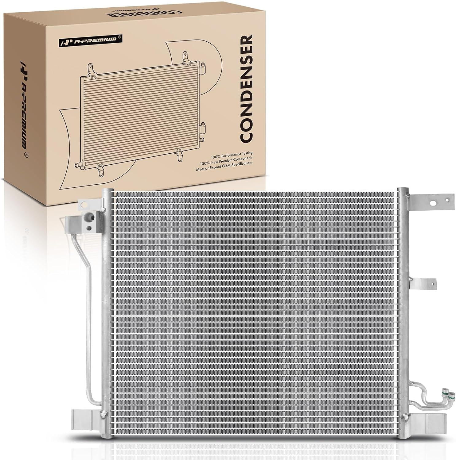 A-Premium Air Conditioning A/C Condenser Compatible with Nissan Juke ...