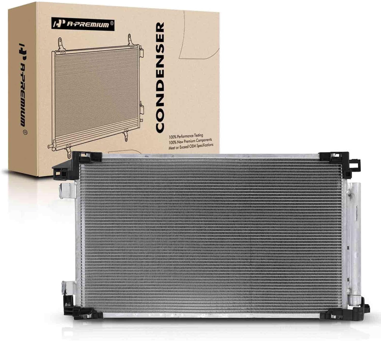A-Premium Air Conditioning A/C Condenser Compatible with Toyota C-HR ...