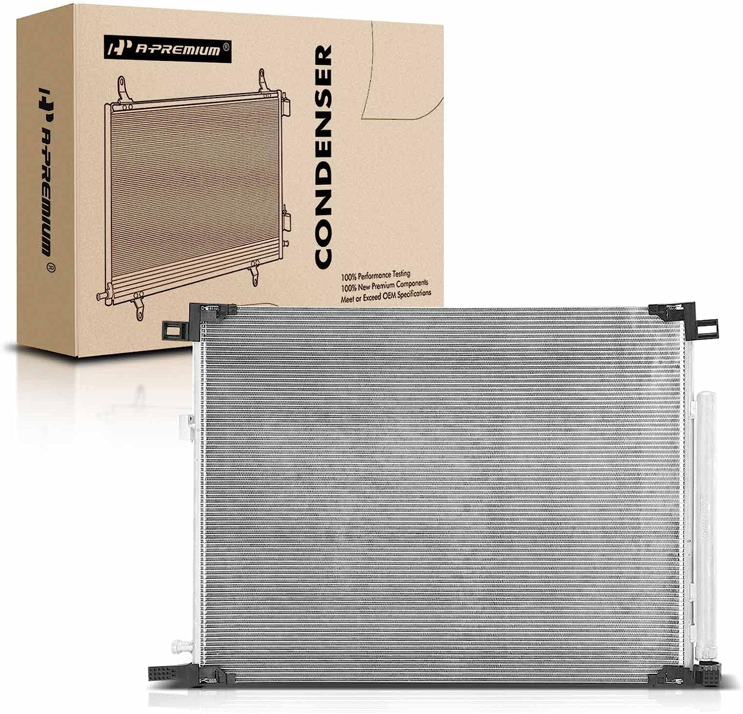A-Premium Air Conditioning A/C Condenser Compatible with Toyota ...