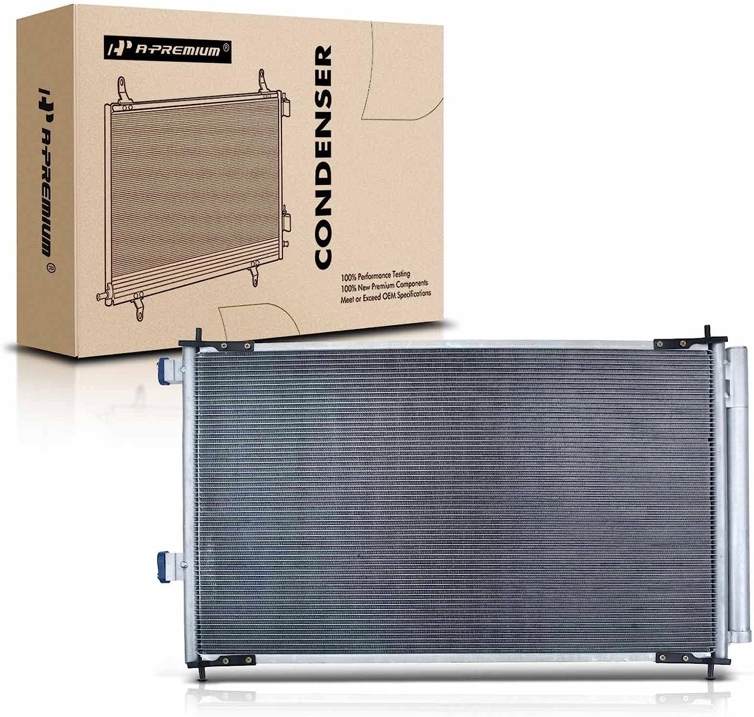 A-Premium Air Conditioning A/C Condenser Compatible with Toyota RAV4 ...