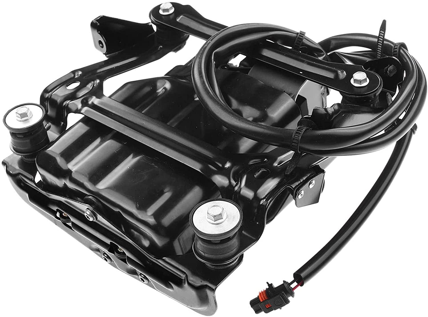 A-Premium Air Suspension Compressor with bracket and relay Compatible ...