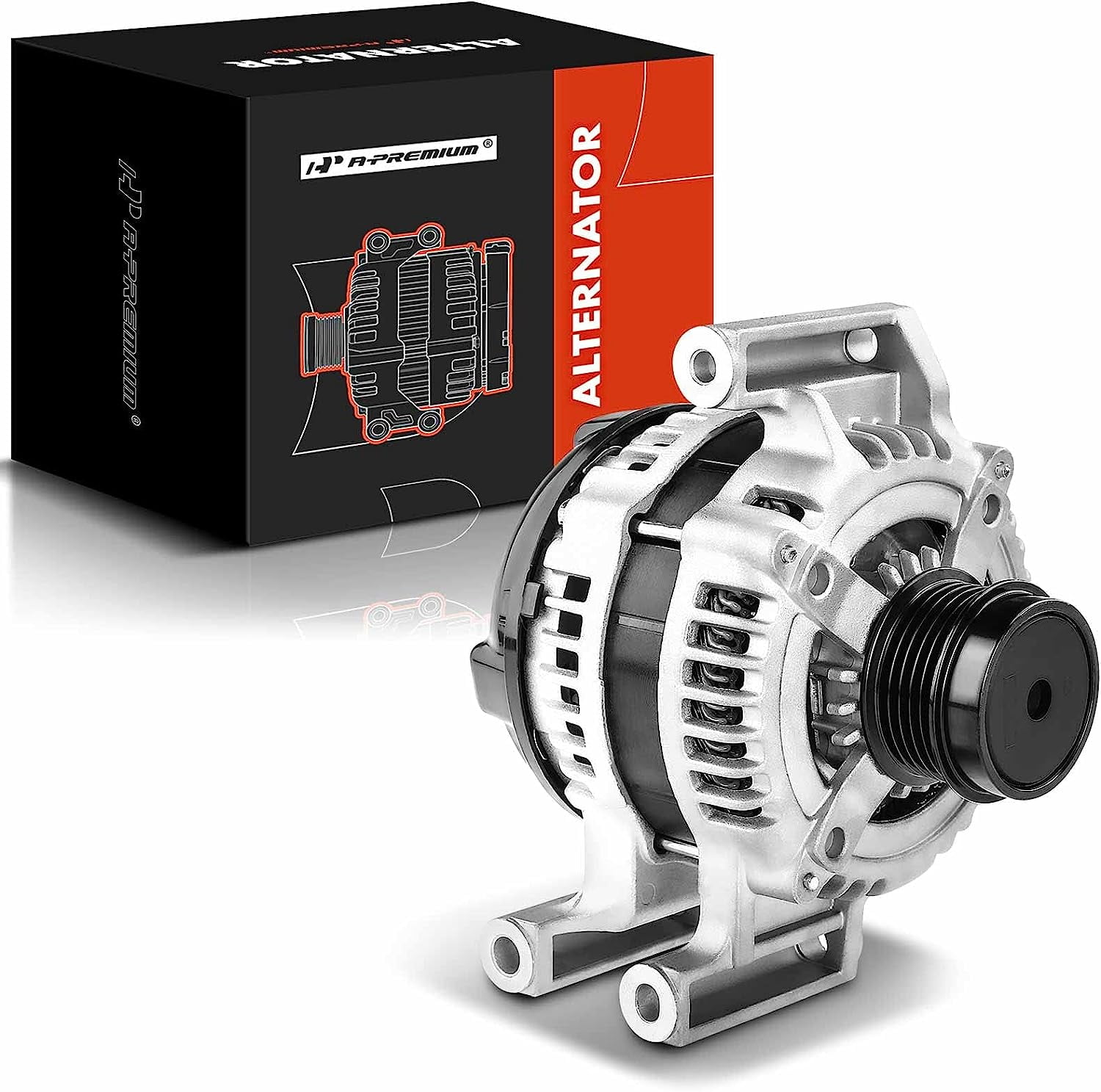 A-Premium Alternator Compatible with Chevrolet Impala 14-19, Malibu 13-19, Camaro, Blazer & GMC ...
